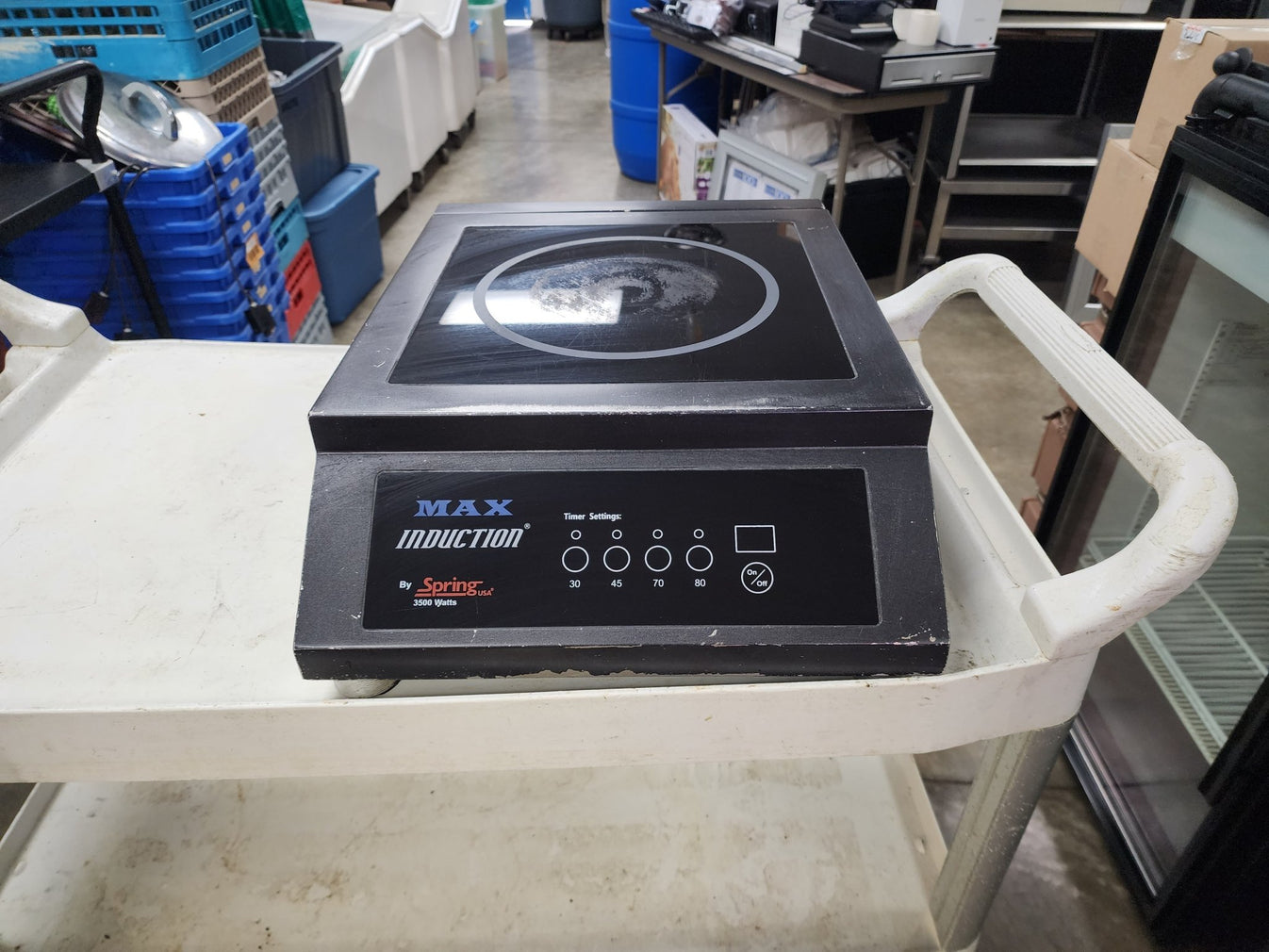Used Spring USA SM-351C-FT MAX Induction® Countertop Induction Range w ...