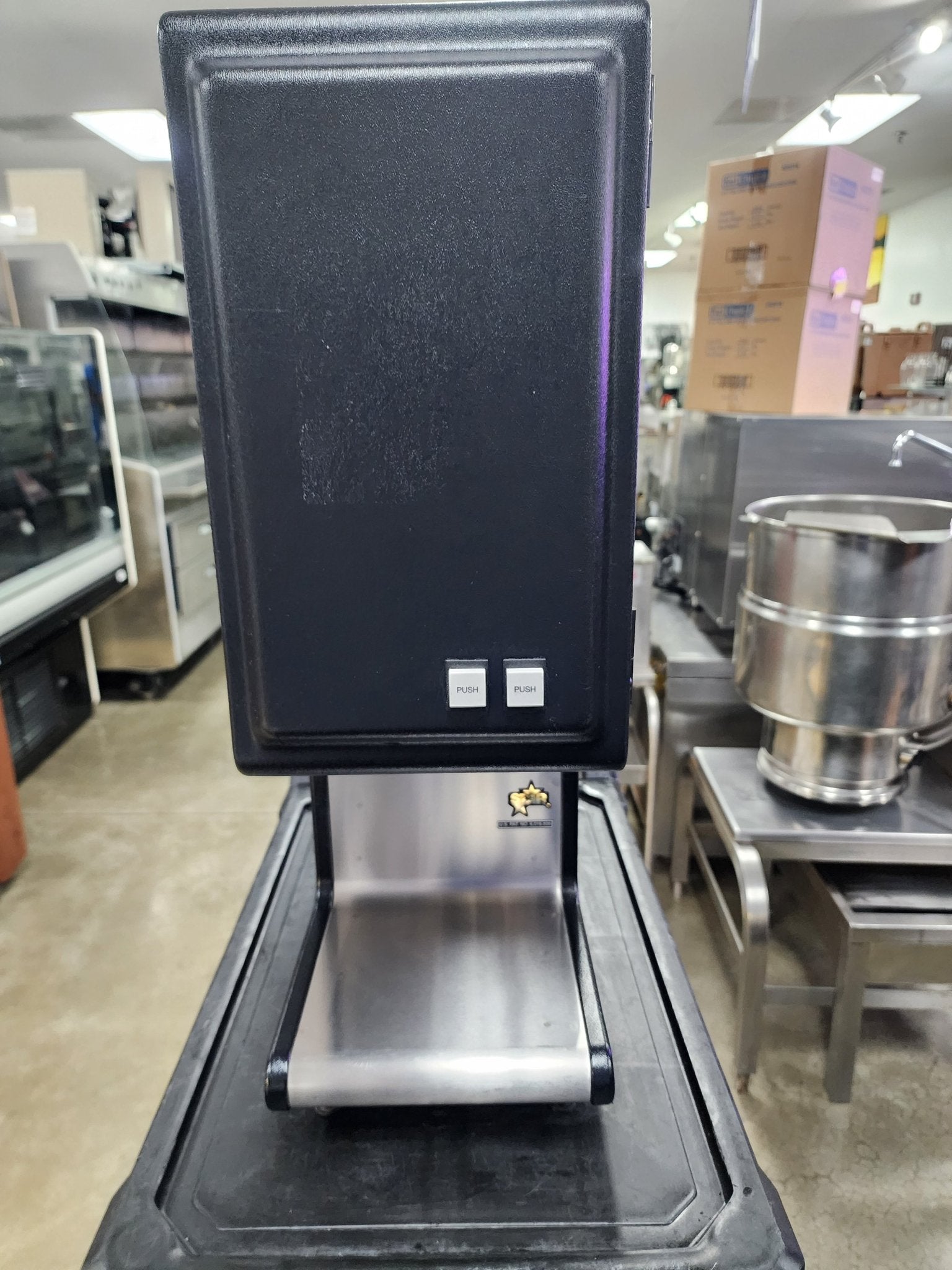 New Star Commercial Heated Single Condiment Dispenser Cheese Chili Con ...