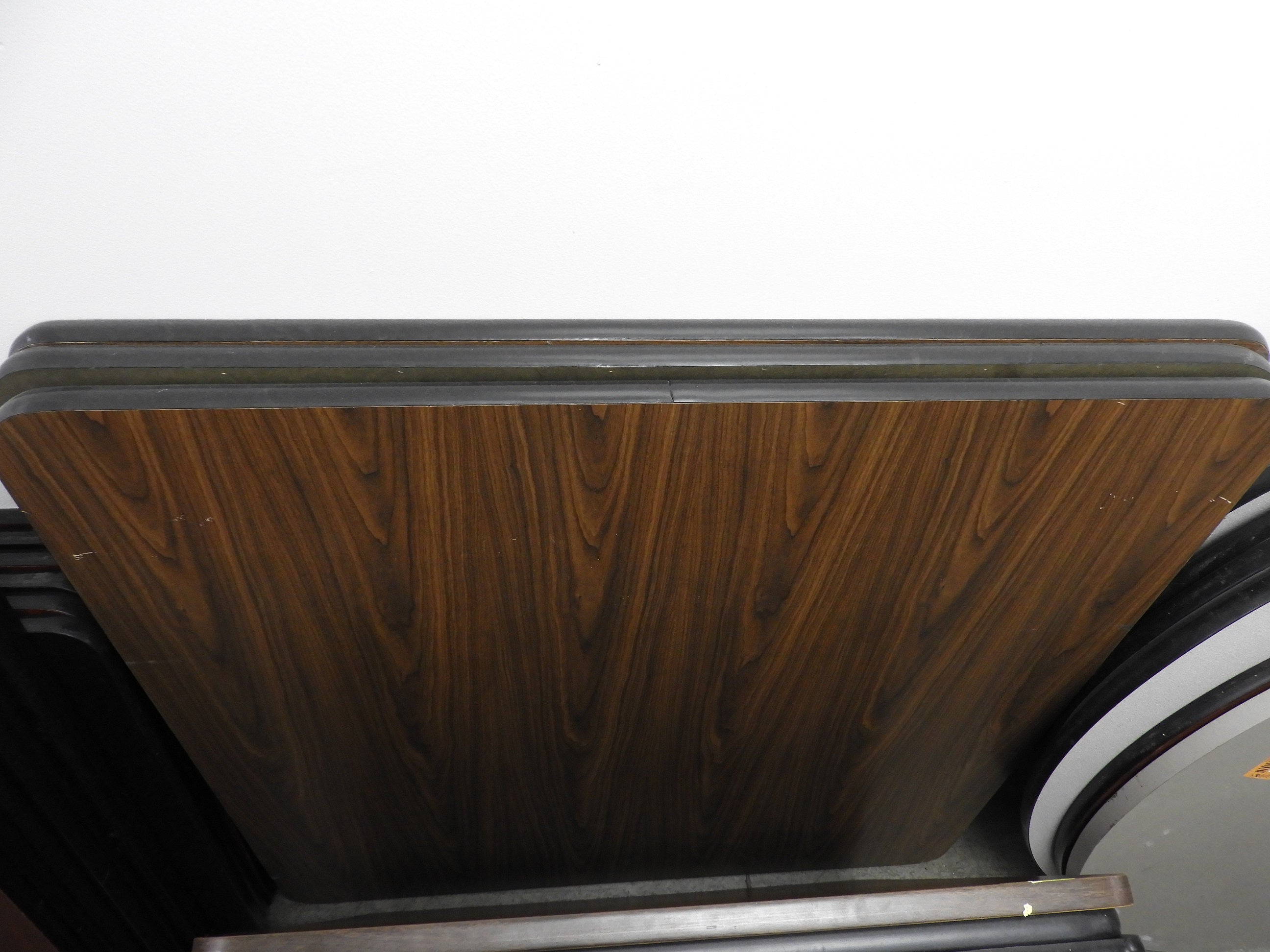 48" X 48" Square wooden Laminate Dining Table with Fixed Legs ...