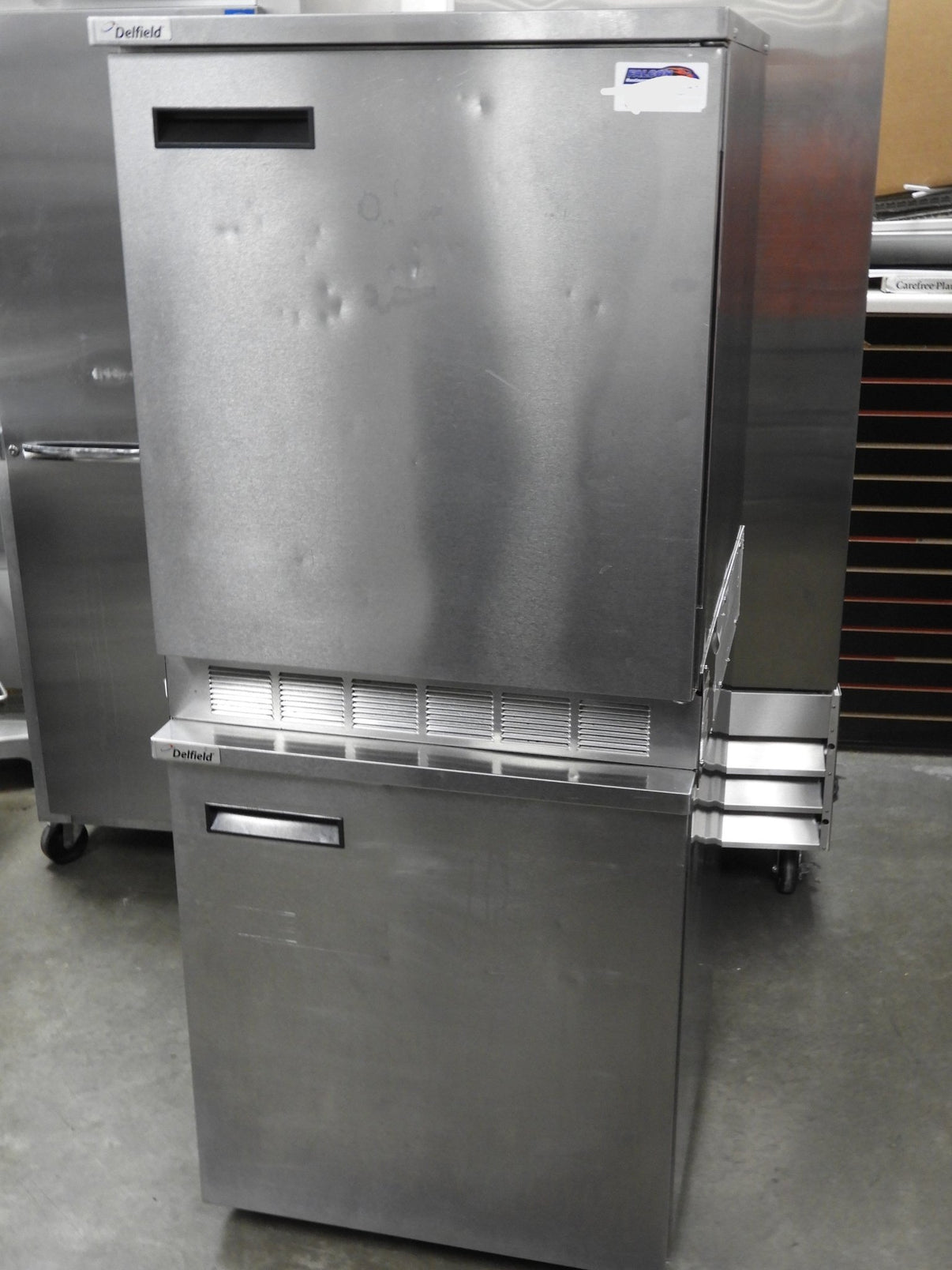 Used Delfield 406-A3 and 407-A3 Commercial Refrigerator and Freezer ...