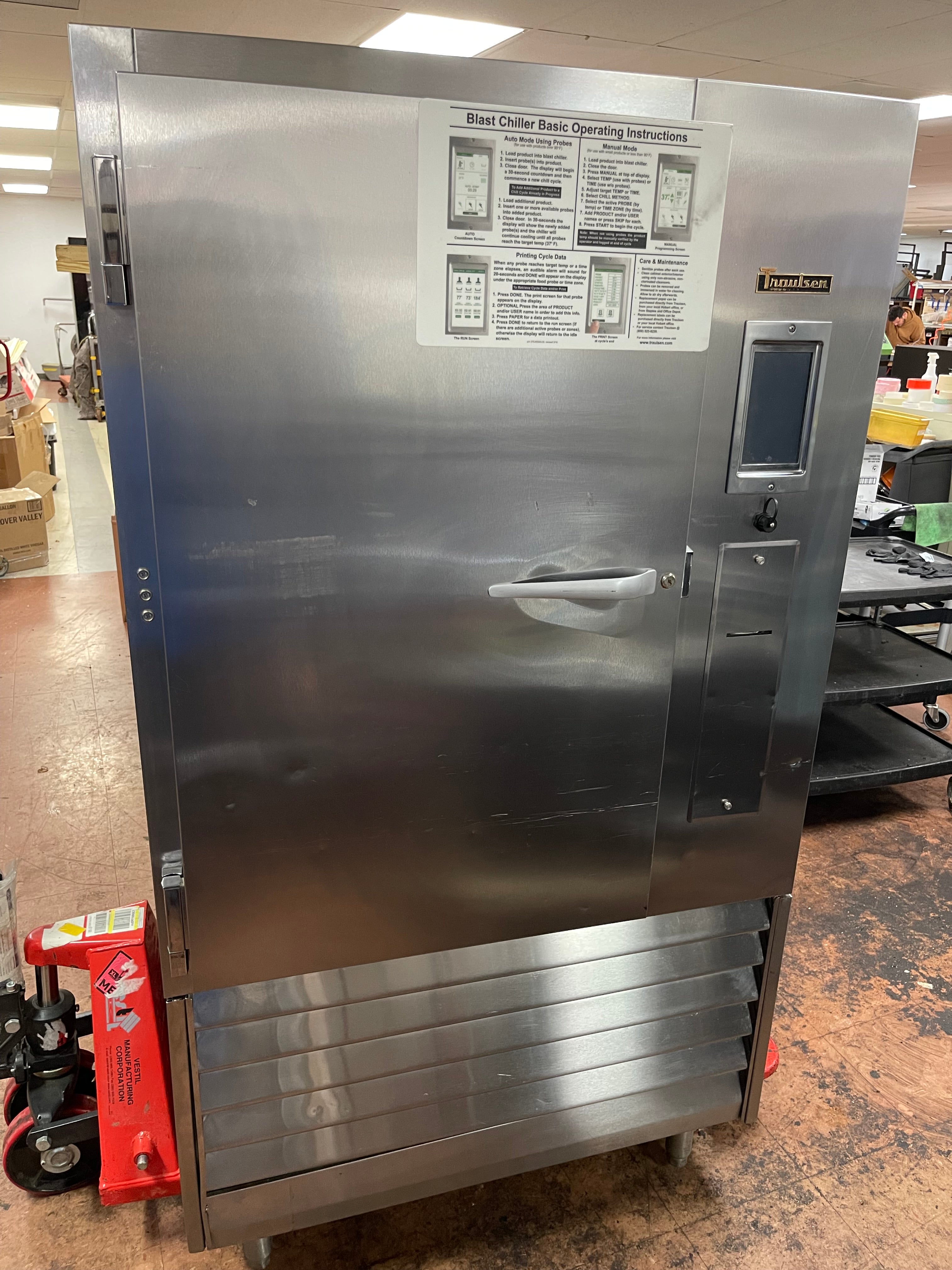 2017 Traulsen TBC13 74" Self-Contained Reach-In Blast Chiller with Lab ...